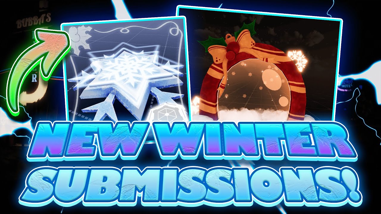 NEW WINTER SUBMISSIONS! | Evade Christmas Update Info - YouTube