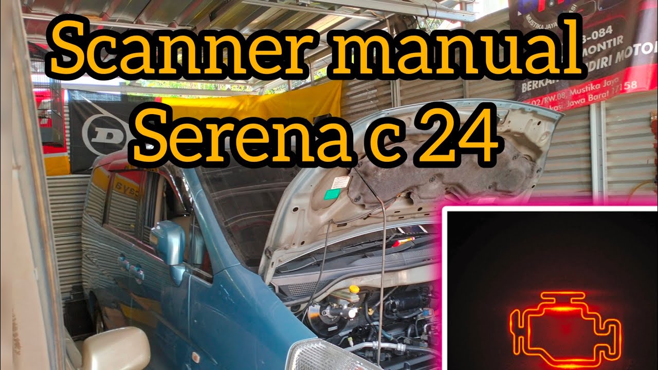 scanner manual Nissan Serena - YouTube
