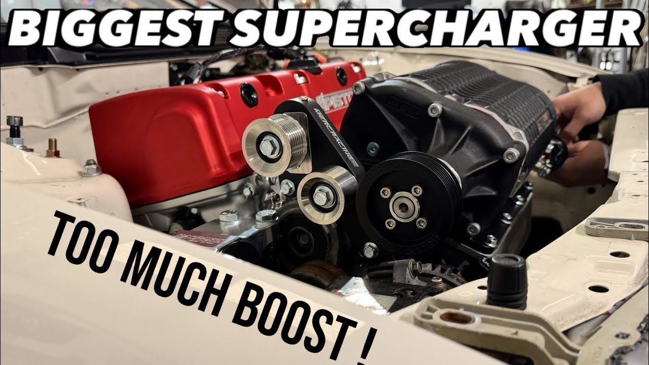 4 Piston Racing K24 with 2300 SuperCharger - YouTube