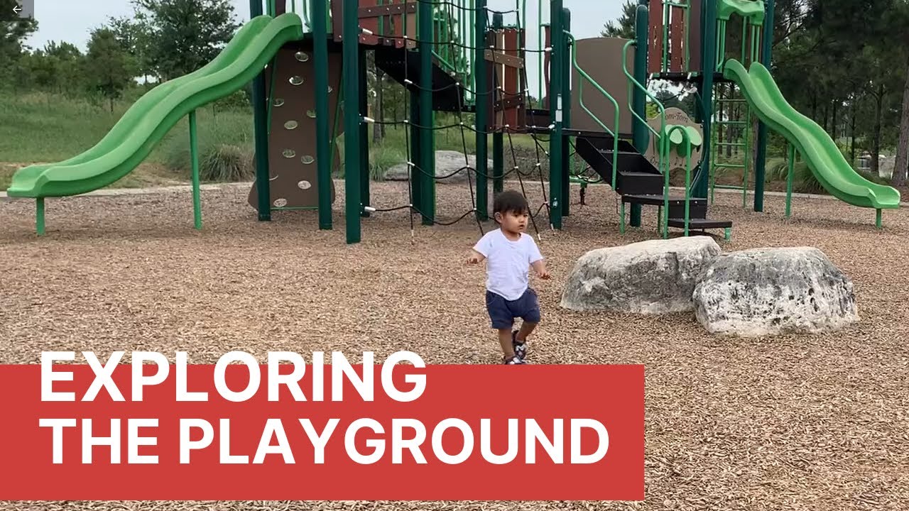 Mason First Time Playing On The Playground // VLOG - YouTube