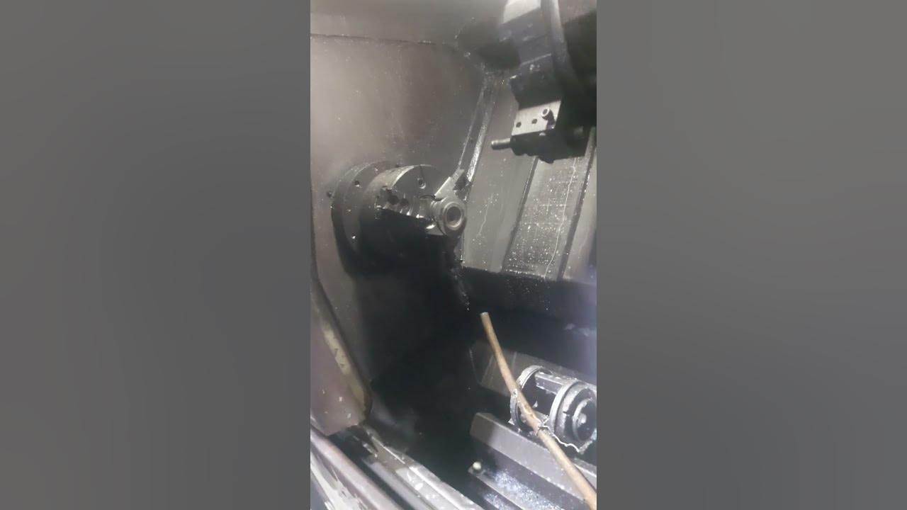 new job setting cnc machine - YouTube