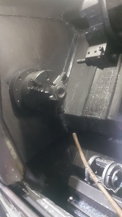 new job setting cnc machine - YouTube