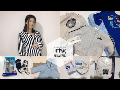 E-bebek - Lcwakiki - Bim - Trendyol alışverişim 🛍 Bebeğime neler aldım ? - Kargo paketi açılımı 📦
