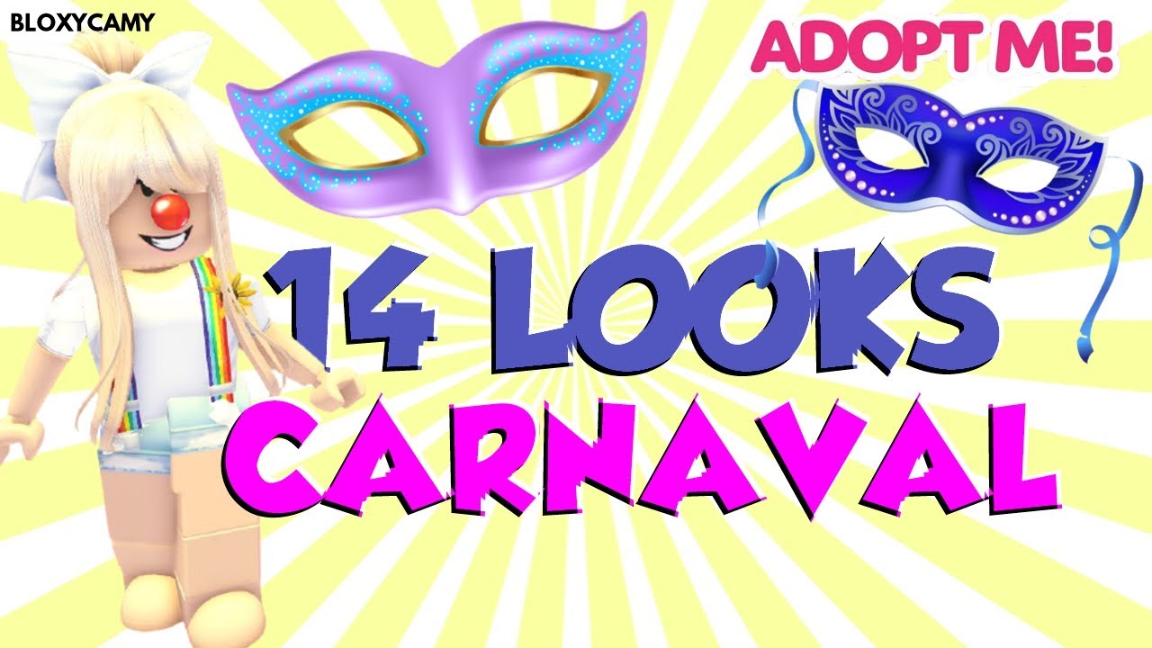 *14 LOOKS DE CARNAVAL ADOPT ME* IDÉIAS DE LOOKS NO ADOPT ME - YouTube