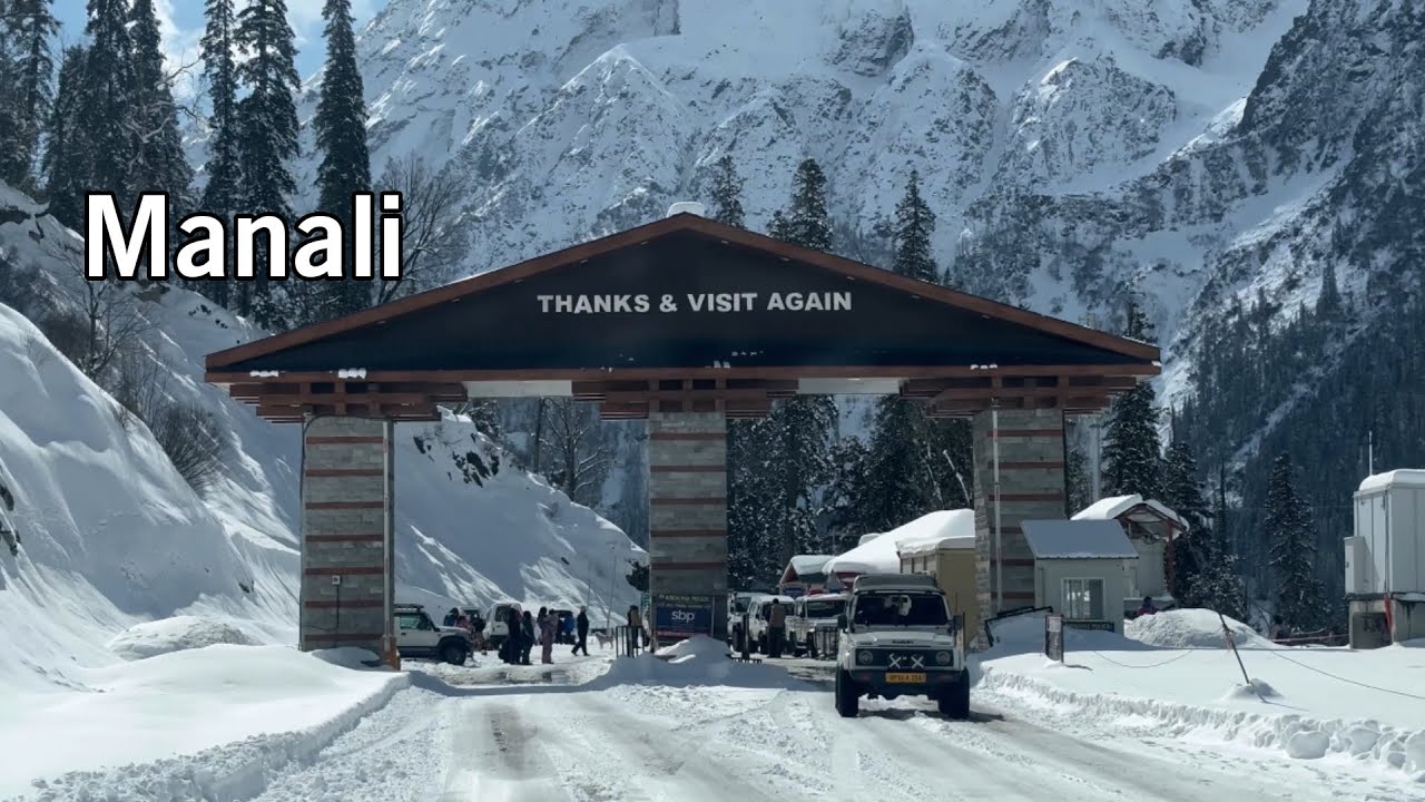Manali Best Snow point || Solang valley Today || Snowfall update Today ...