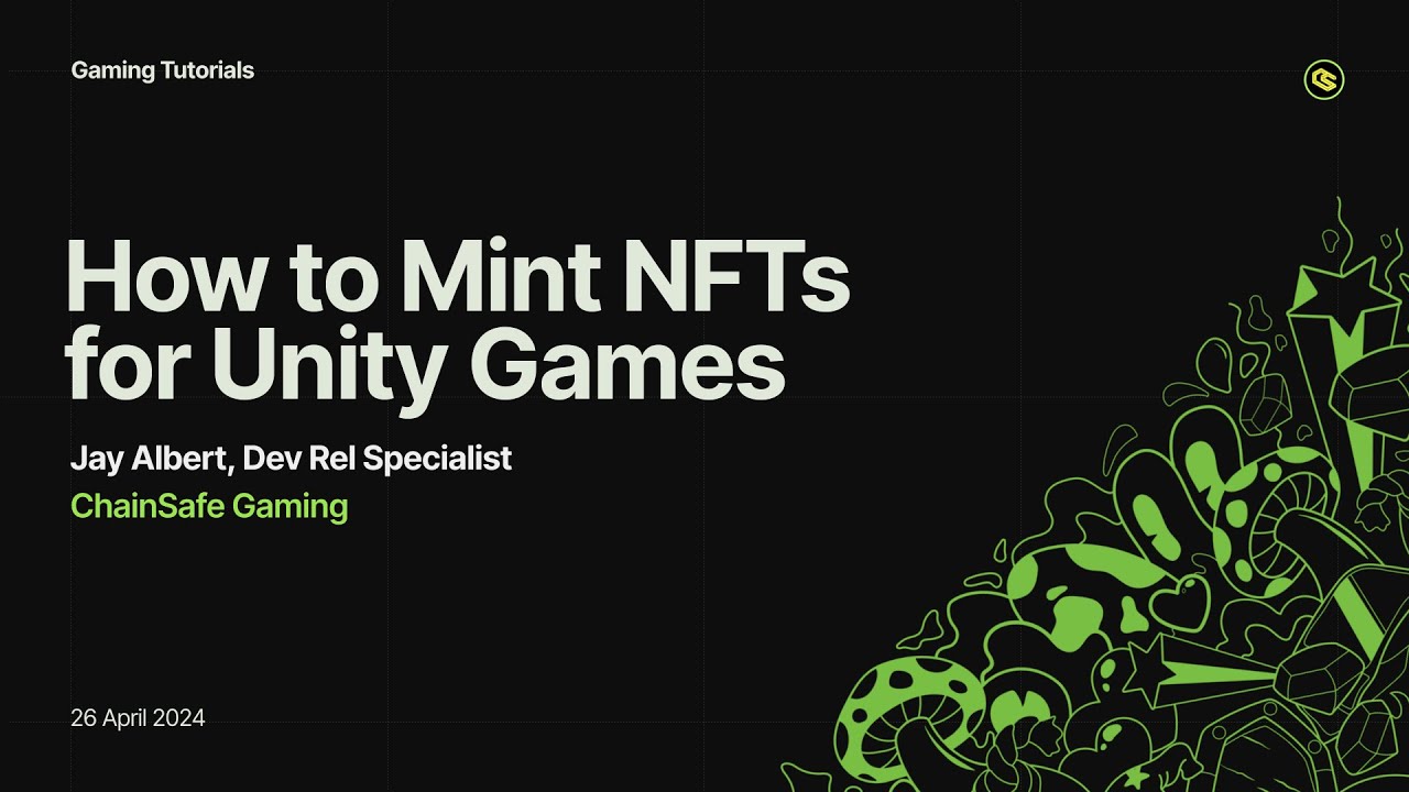 How to Mint NFTs for Unity Games - YouTube