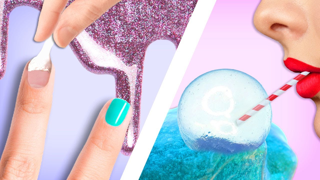 7 TRUCOS CON SLIME QUE TIENES QUE SABER - Tutoriales Belen - YouTube