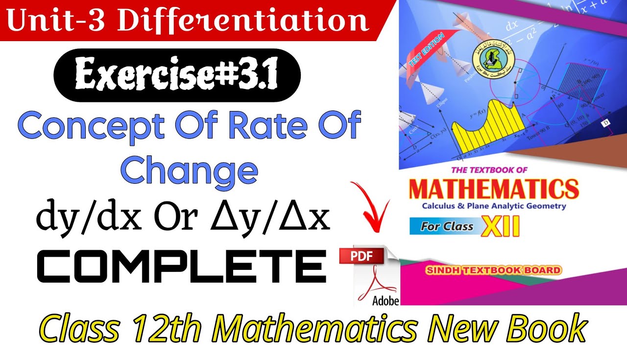 Full Exercise 3.1 Class 12 New Math Book | Ex 3.1 class 12 Math | Ex 3. ...