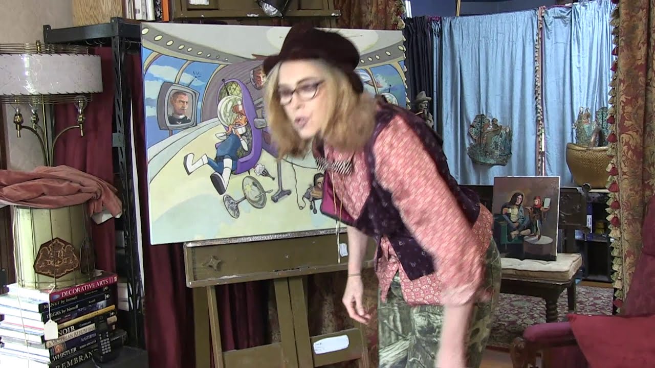 Kata Billups' art #Robots, Jetsons, & #mickjagger, #rockandrolliconart ...