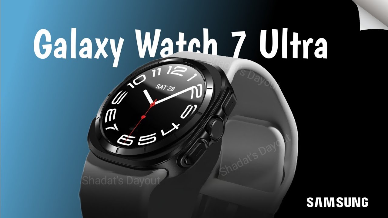 Samsung Galaxy Watch 7 Ultra: Say Hello to Squarish Design - YouTube