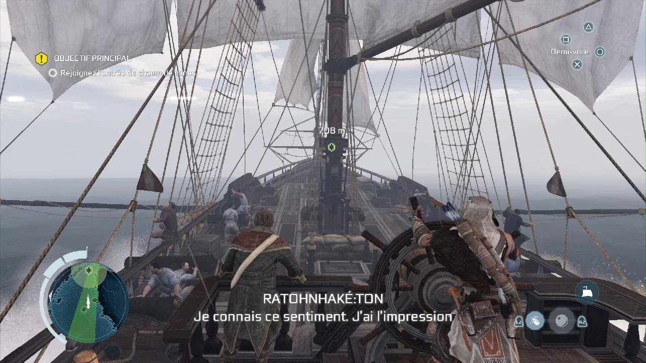 Assassin's Creed III Remastered Le Grand Père de Connors - YouTube