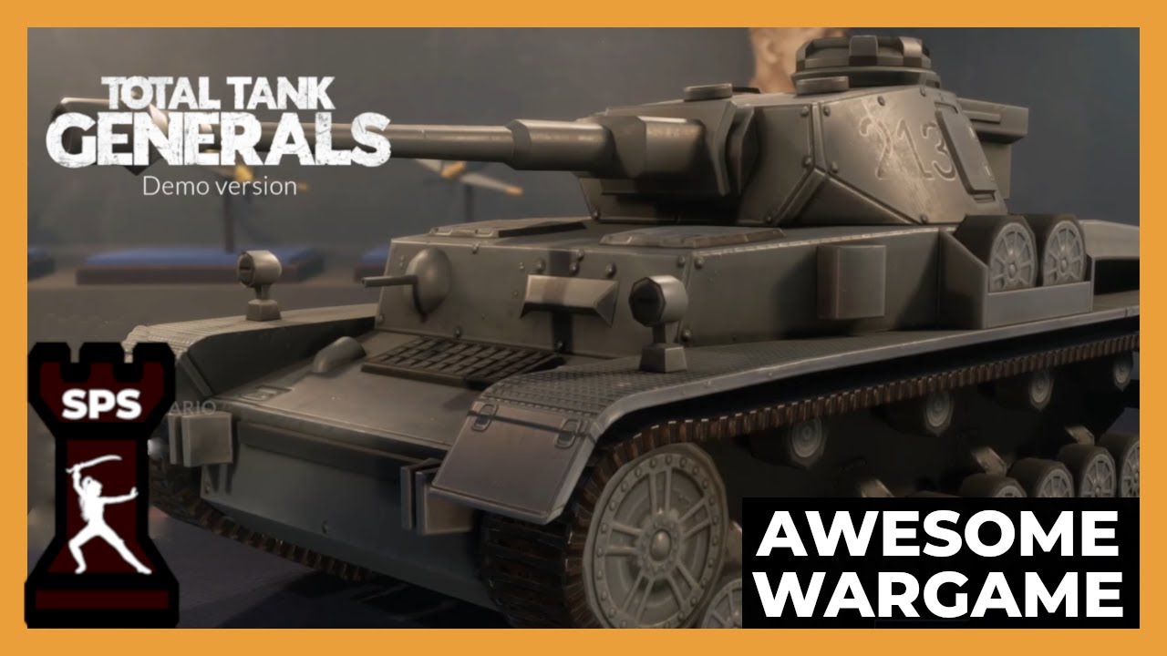 Awesome Upcoming Wargame - Total Tank Generals - Demo - YouTube