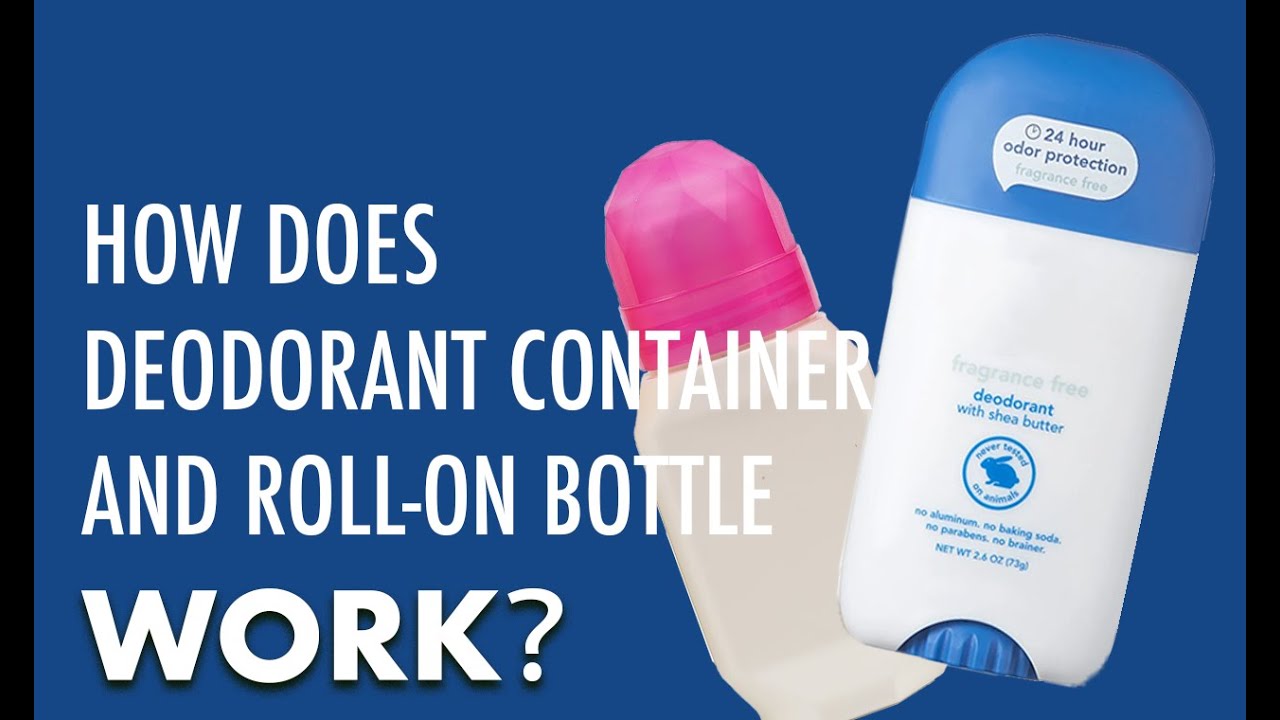 How Does Deodorant Bottle And Roll on Bottle Work? - YouTube