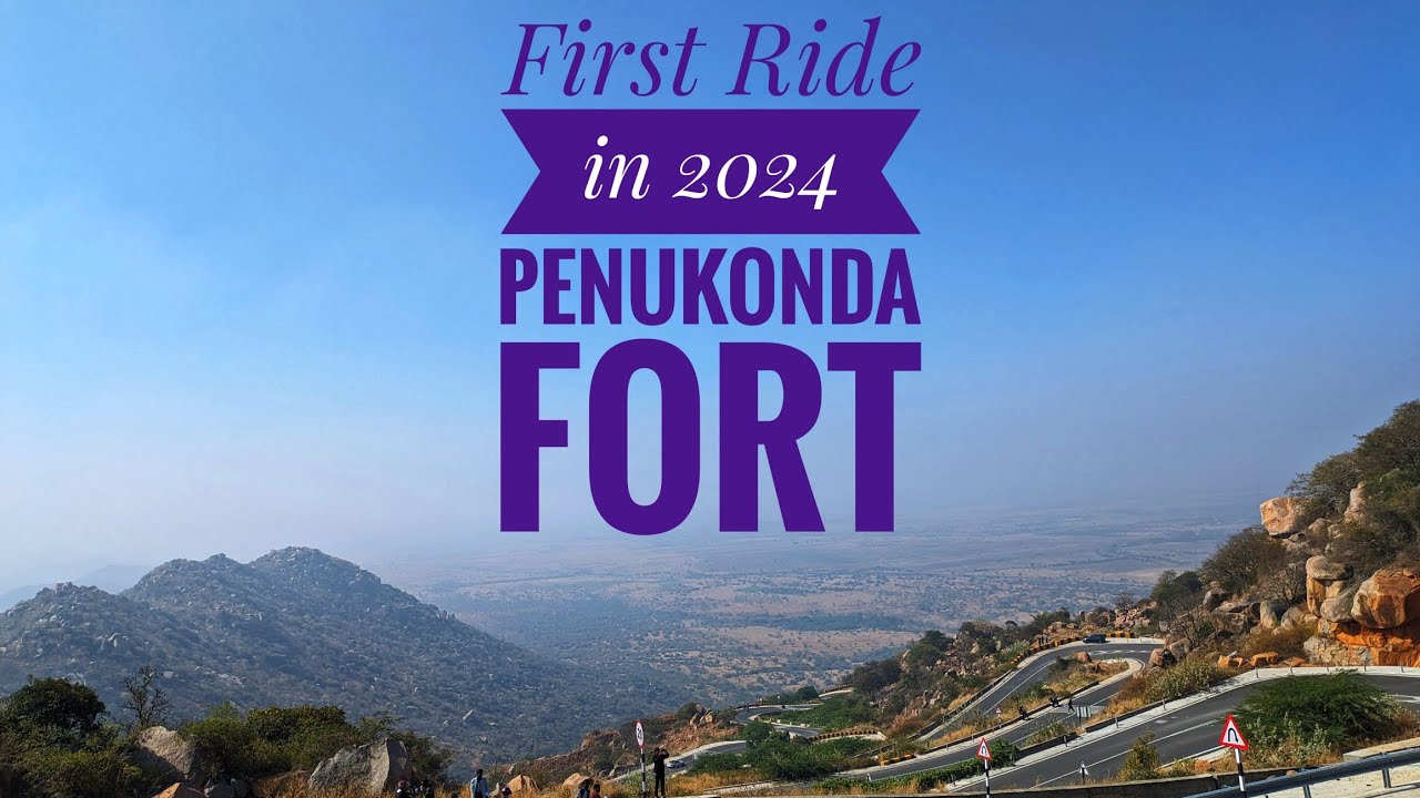Group Ride to Penukonda Fort - First ride in 2024 - YouTube