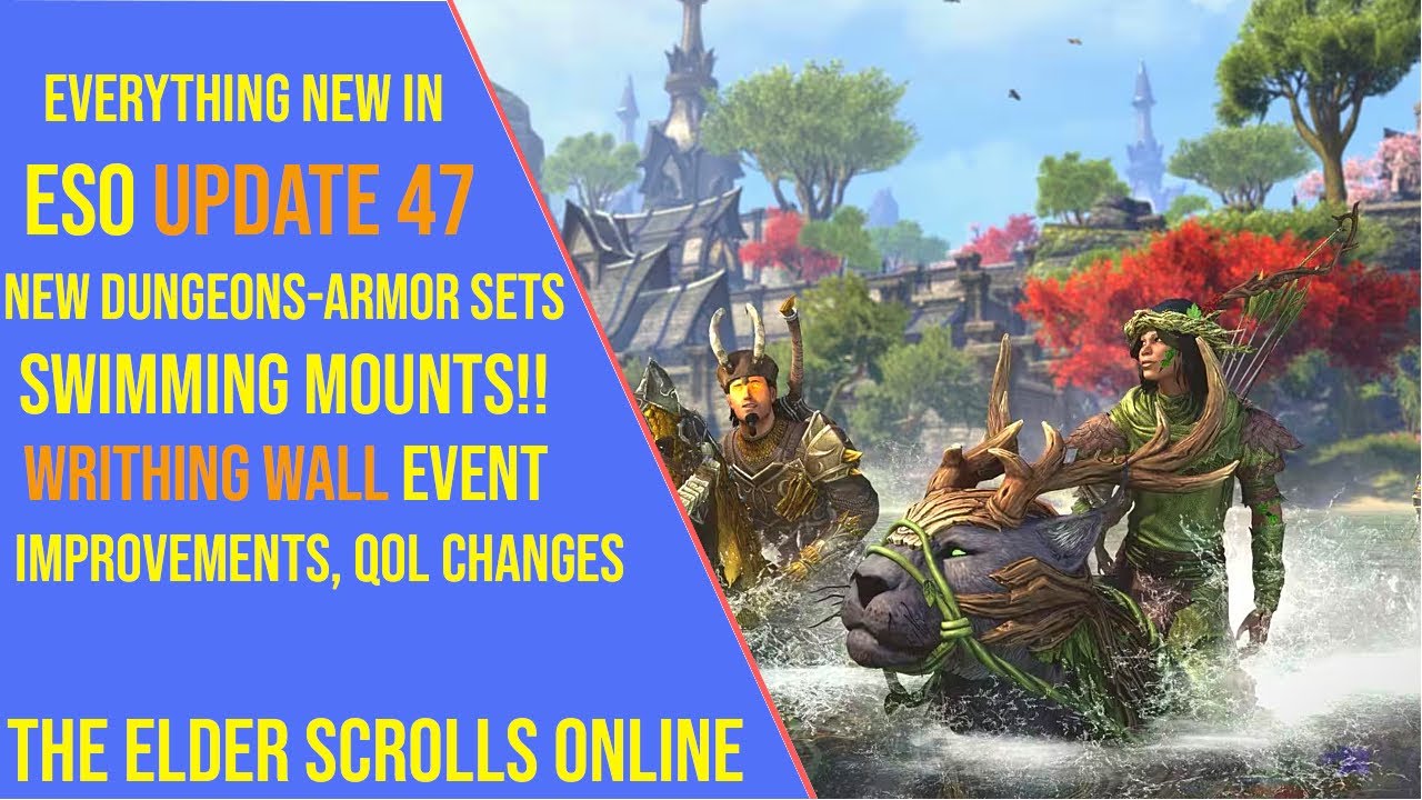 Everything New in ESO Update 47 - Feast of Shadows - ArzyeLBuilds
