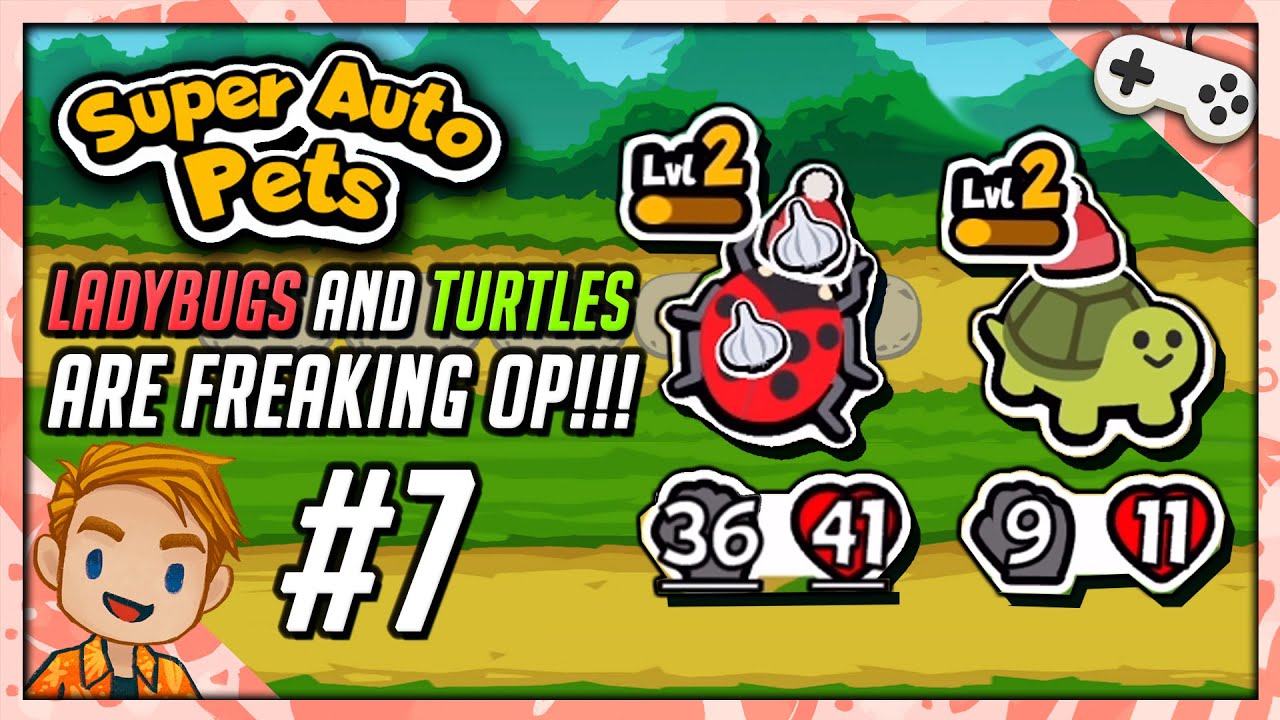 LADYBUGS AND TURTLES ARE FREAKING OP!!! | Let's Play Super Auto Pets ...