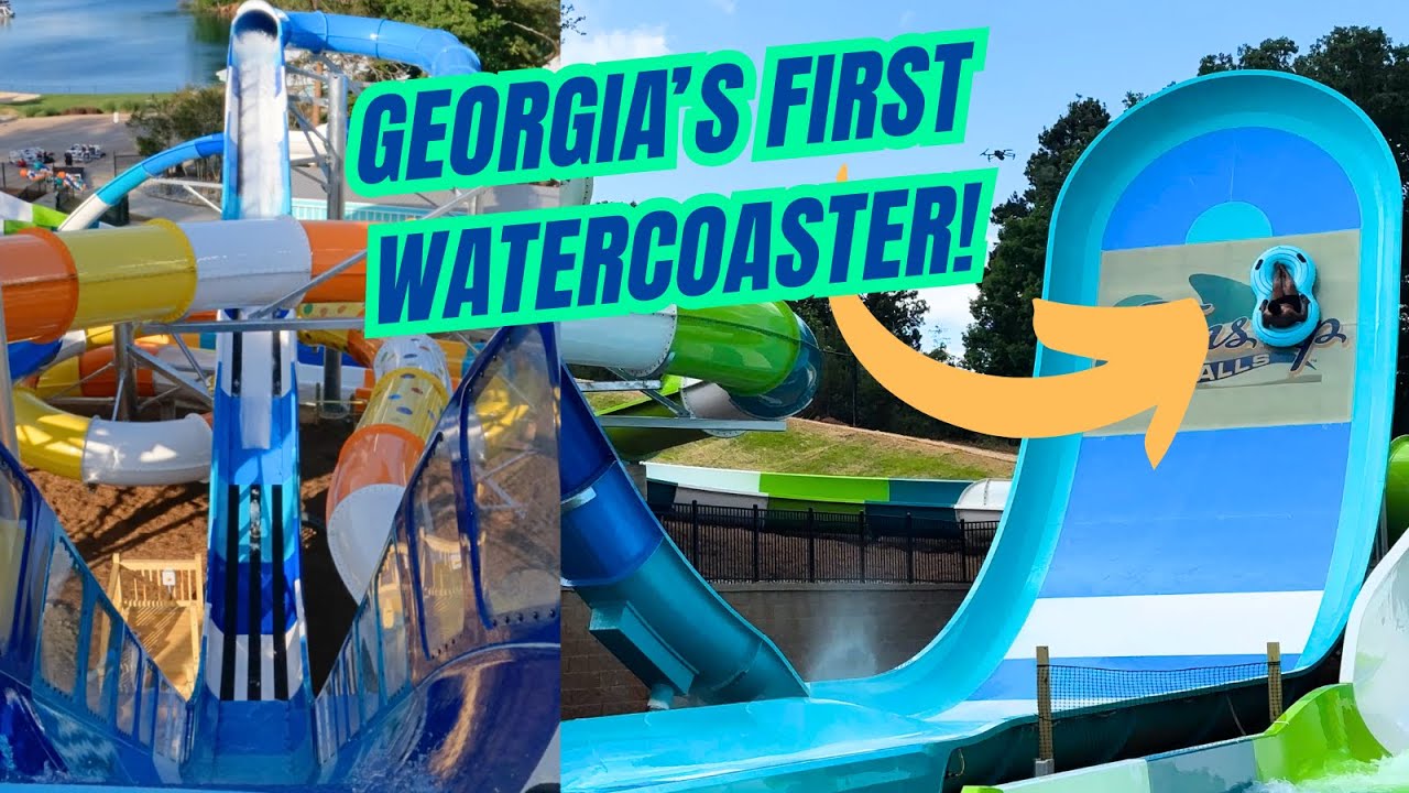 Riding Georgia's NEW Best Waterslide! - YouTube