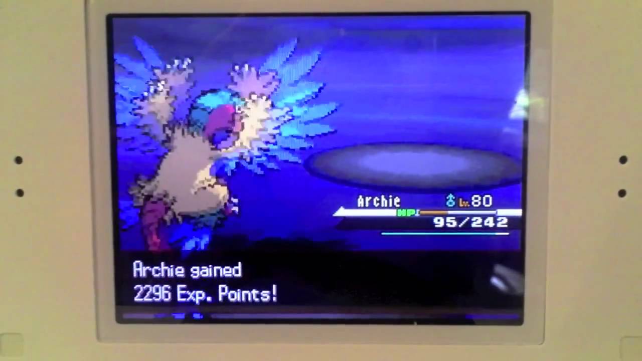 Pokemon White Level up record! - YouTube