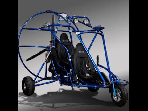 Powered Parachute Airwolf Full Walk around and Pre Flight Training ...