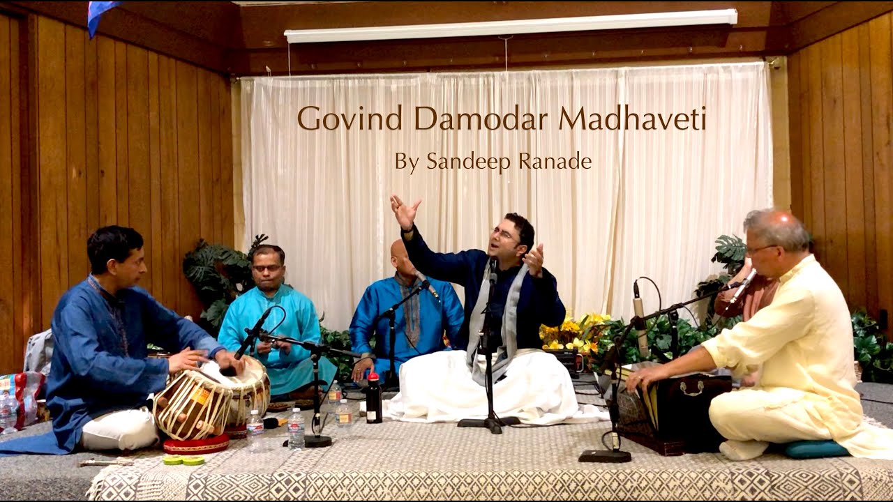 Janmashtami special - Govind Damodar Madhaveti by Sandeep Ranade ...