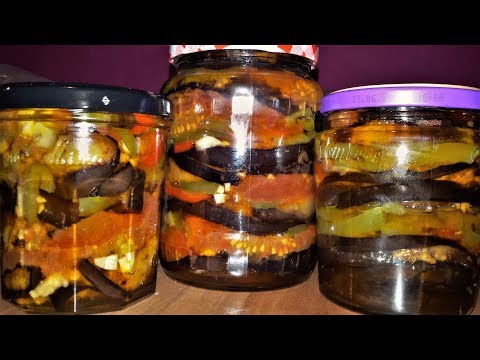 QIŞLIQ-BADIMCAN  BiBER+POMiDOR QIZARTMASI (IKRA). PATLICAN KIŞLIK HAZIRLI