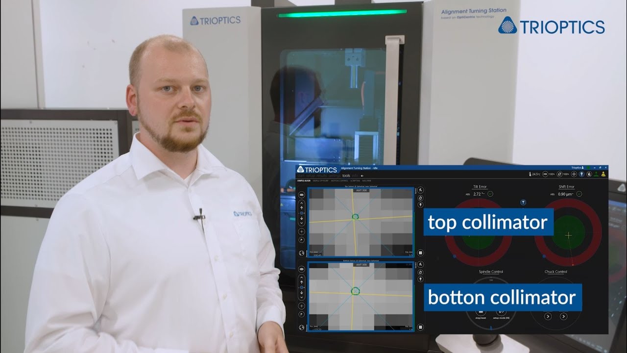 Machining mounted lenses consisting of multiple elements with alignment ...
