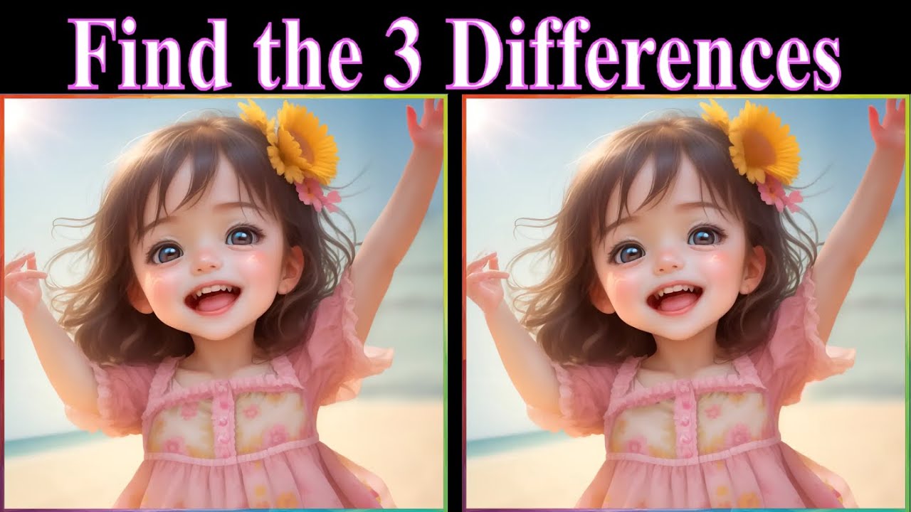 🔥【Spot the 3 Differences】🔥Only Genius can Find [Find 3 Difference #90]🔥 ...