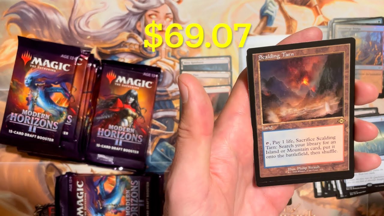 MTG Modern Horizons 2 draft booster box break! The EV is bonkers! MH2 ...