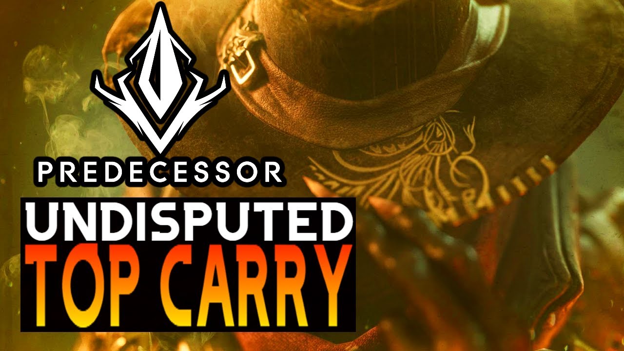 HE IS THE BEST. - Predecessor Carry Gameplay - YouTube