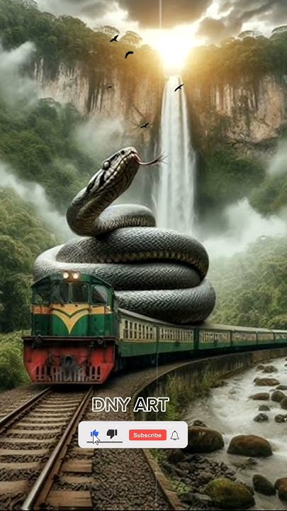 very stressful journey || snake vs train😱🔥#subscribe - YouTube