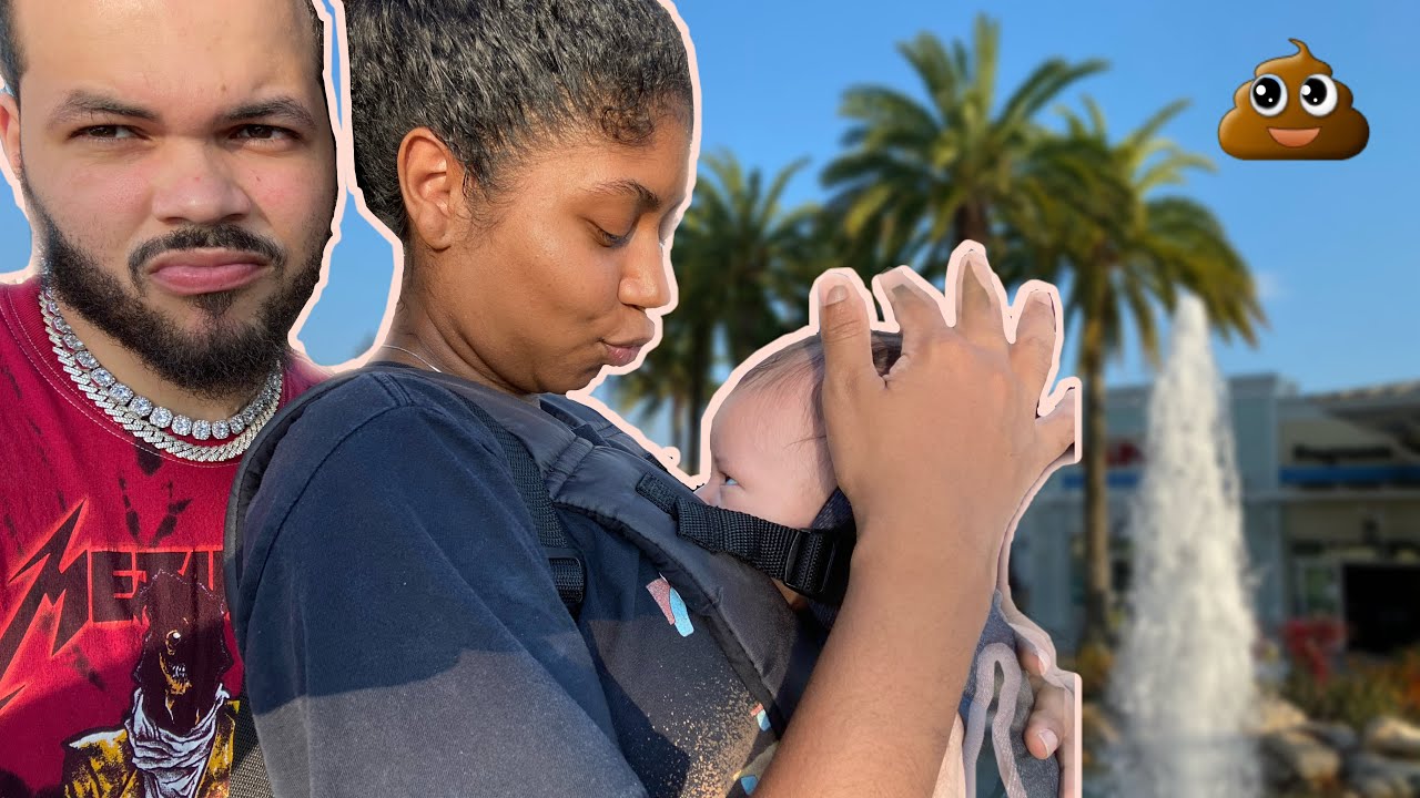 BABY POOP EXPLOSION IN PUBLIC! - YouTube