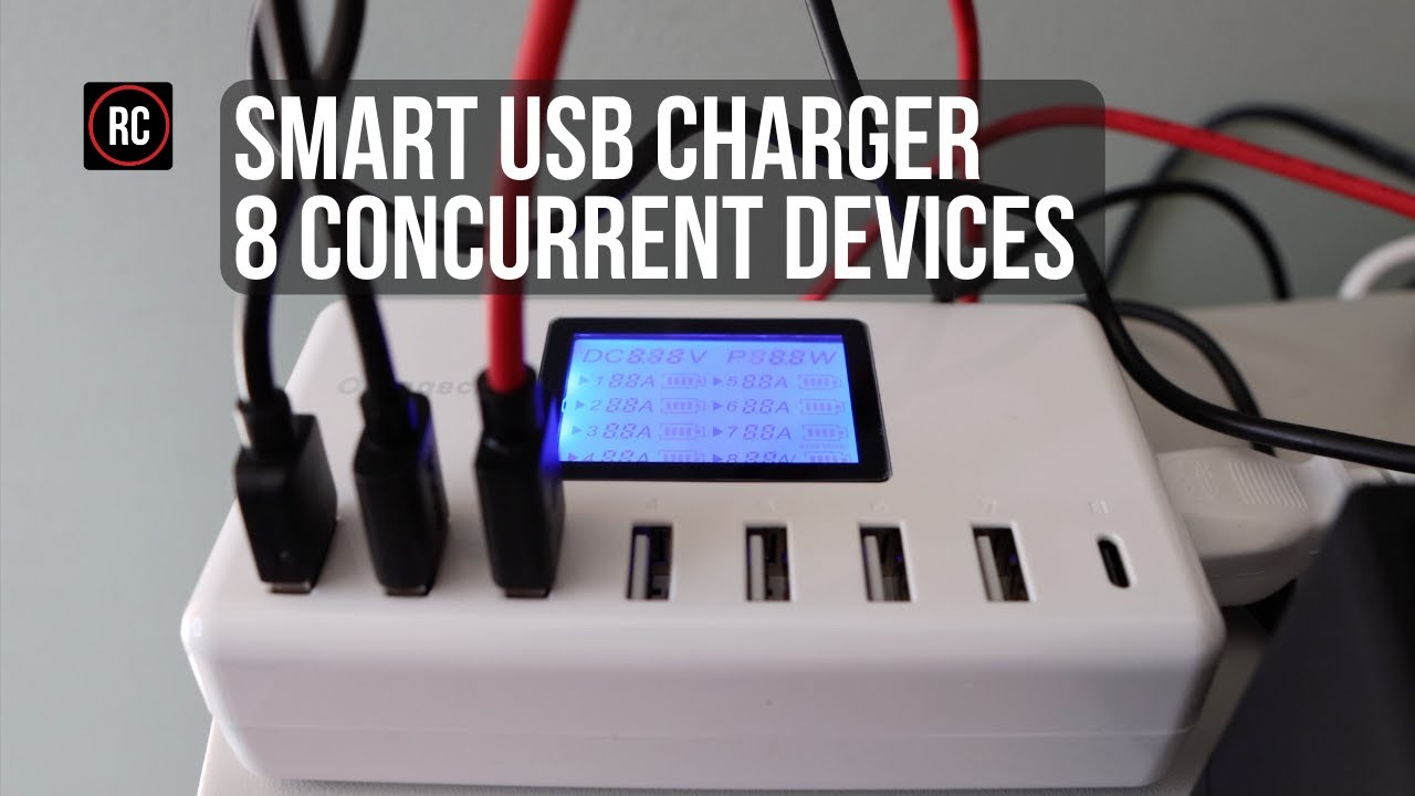 Orangeck Smart USB Charger Hub | Sorting my cables out and charging my ...