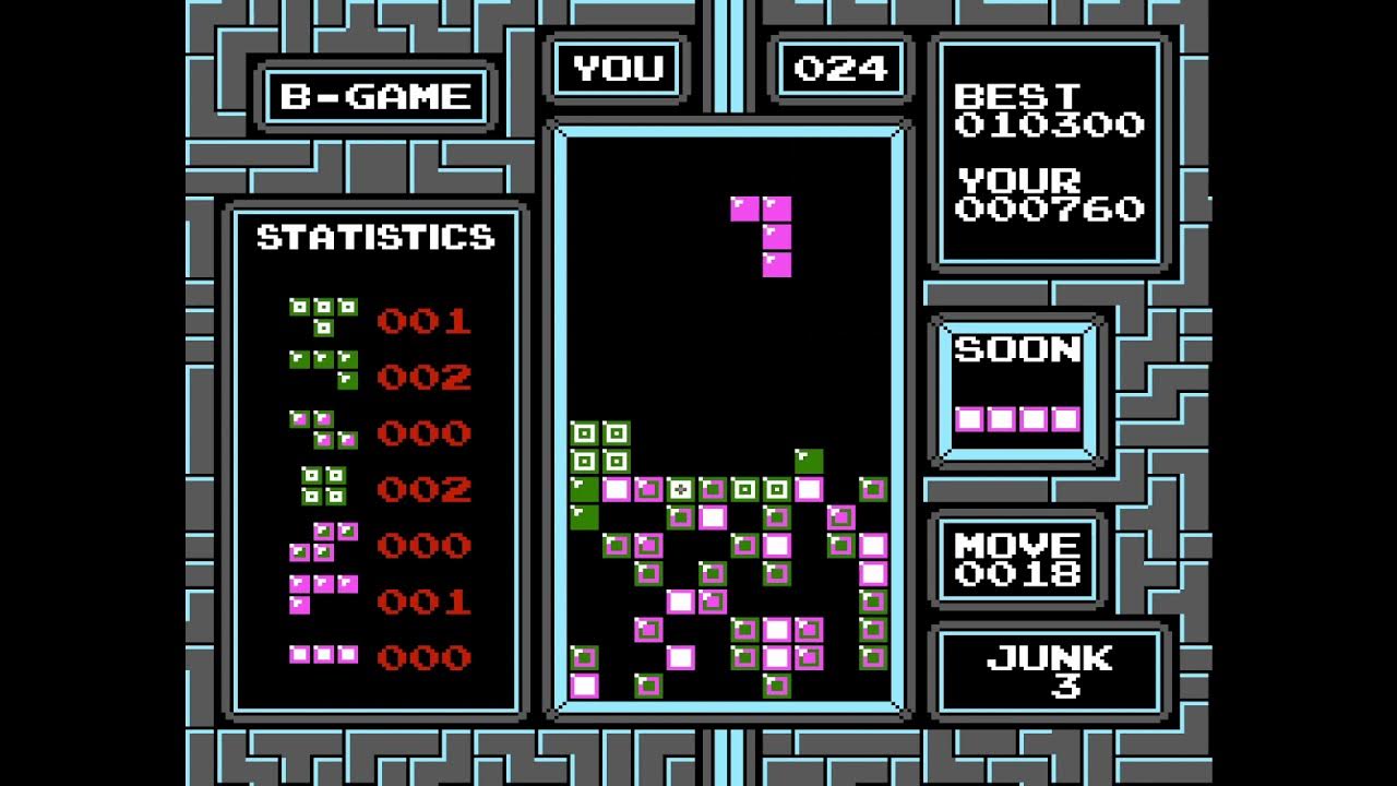 NES Tetris with Better Controls - YouTube