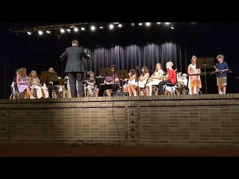 Jackson Elementary Band Concert - Bandroom Boogie - YouTube