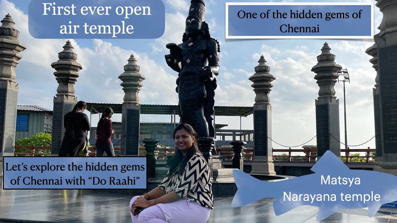 Matsya Narayana Temple, Uthandi ECR Chennai || A beachside open-air ...