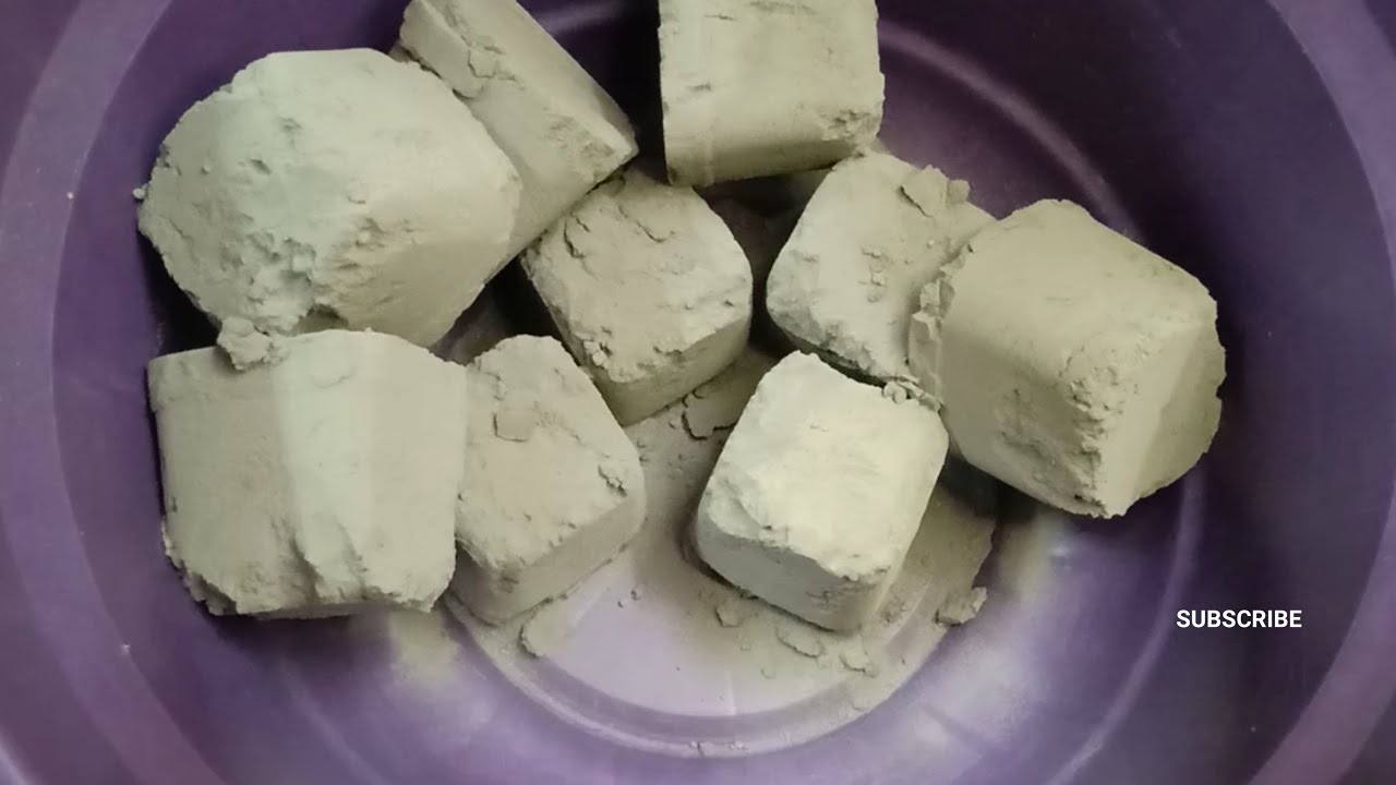 Asmr square shape cement crumbling #support #subscribe - YouTube