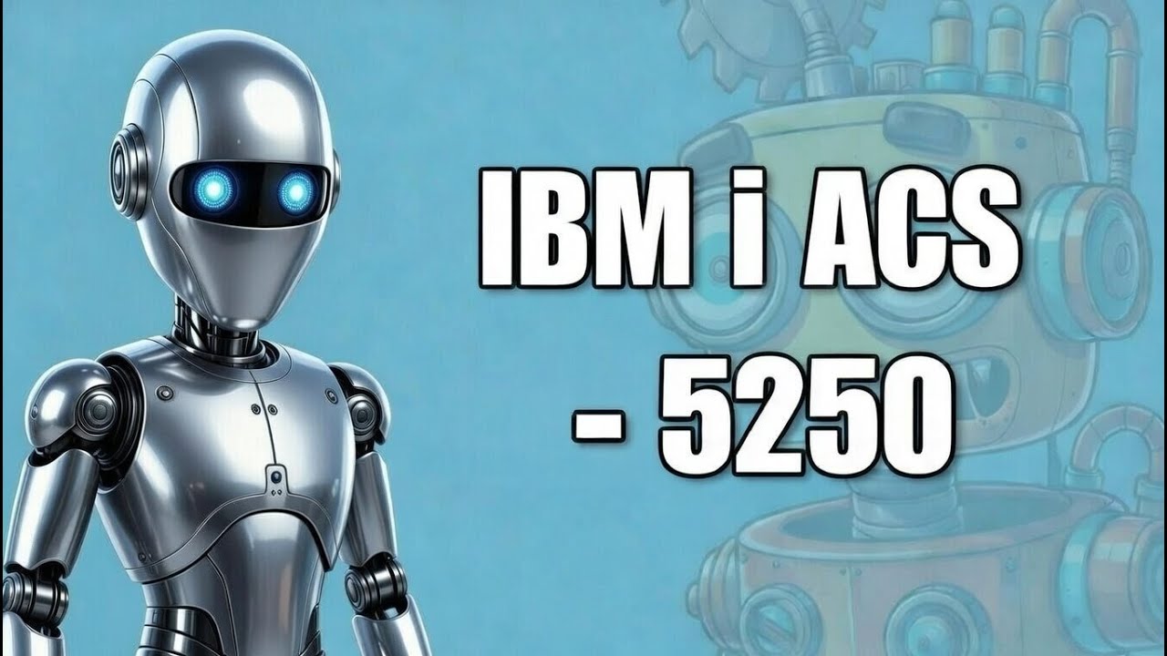 IBM i ACS - 5250 Screen Emulator - YouTube