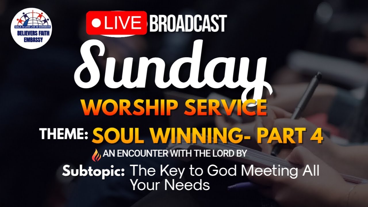 SUNDAY SERVICE WITH PASTOR AMOS ORENGO - YouTube