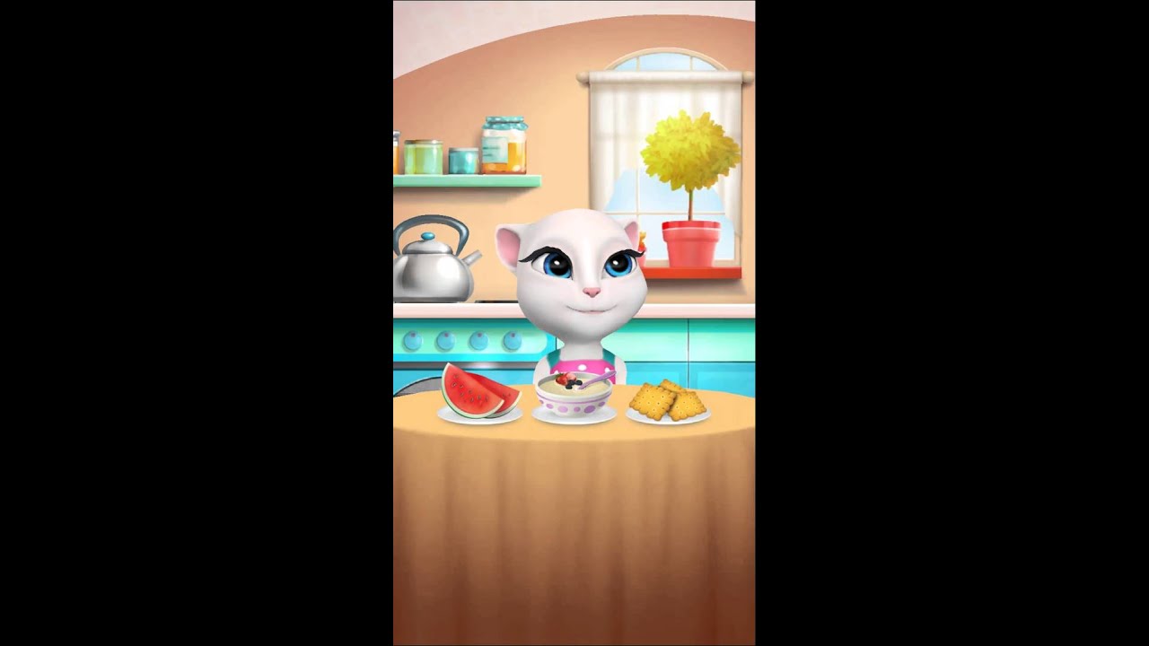 [My Talking Angela] Inspecting my little house - YouTube