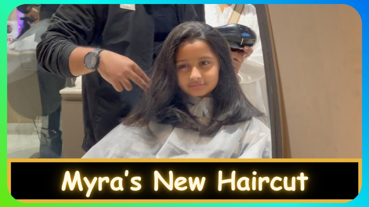 Myra’s New Haircut | Marathi Vlog 903 - YouTube