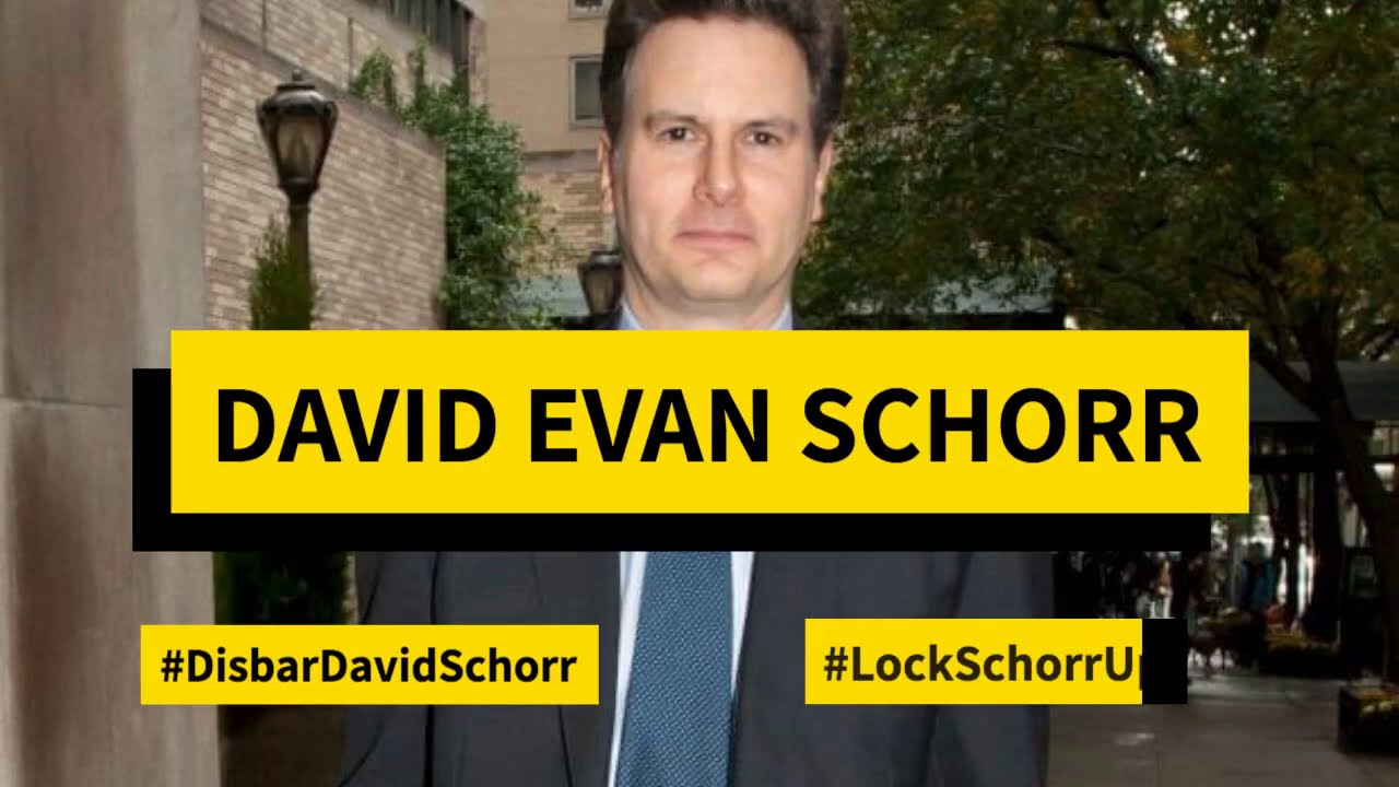 Attorney David Evan Schorr - New York's Most Unethical Lawyer - YouTube