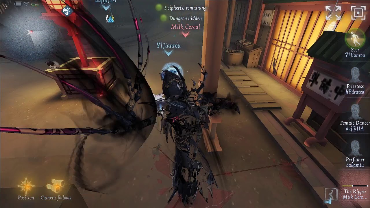 *Milk_Cereal* Identity V Hunter Balloon Hit Gameplay - YouTube