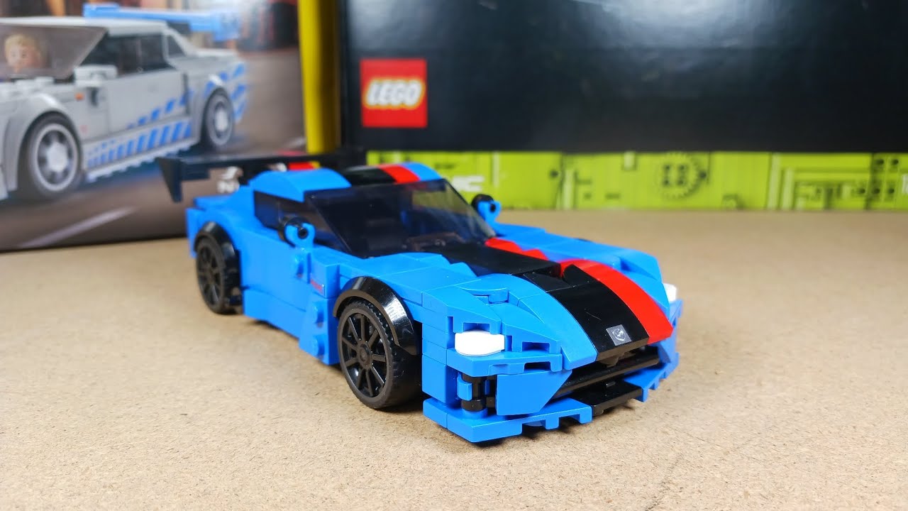 Dodge Viper ACR- Lego Speed Champions Moc - YouTube