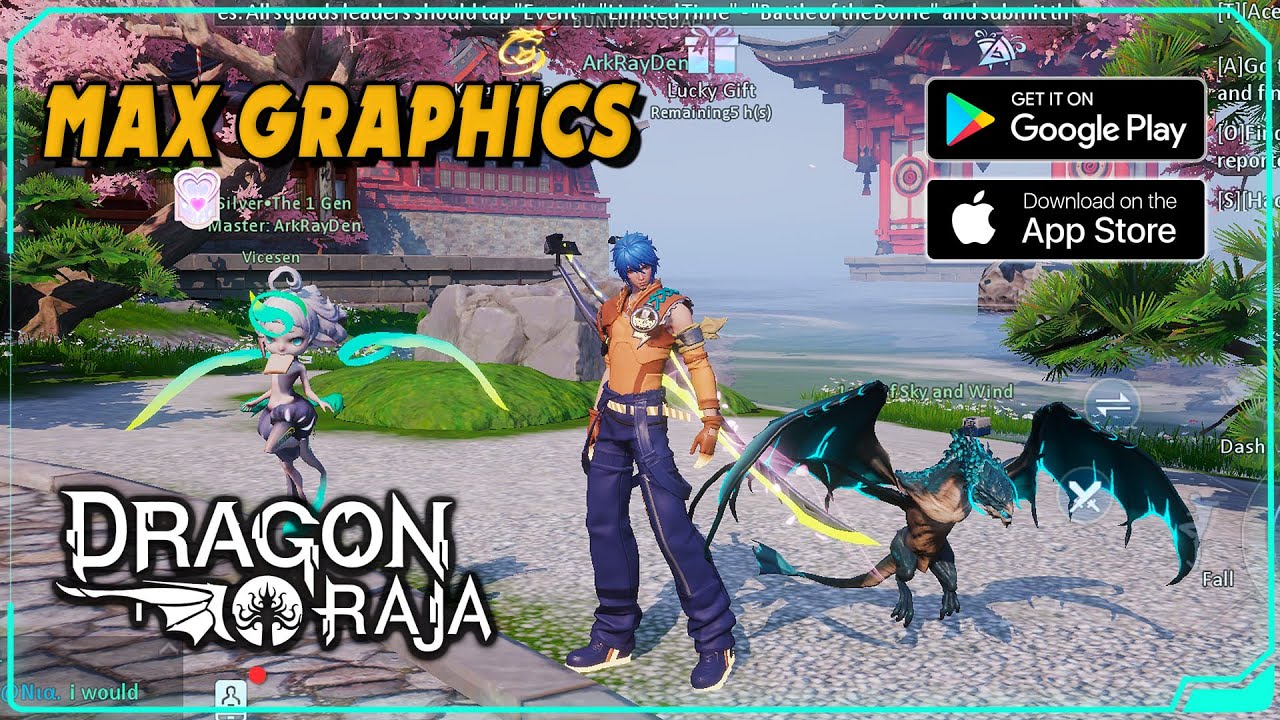 Dragon Raja Ultra Graphics Gameplay 2022 (Android / iOS) 1440p 60FPS ...