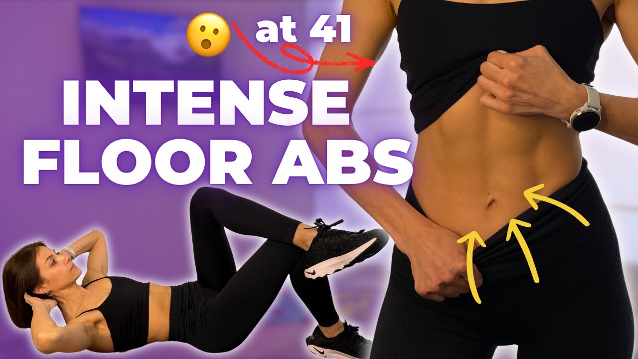 INTENSE FLOOR ABS Workout 🧘 | Sculpt Your Core - YouTube