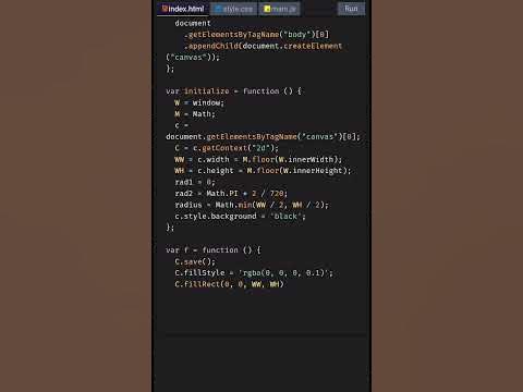 Create Awesome 2d Canvas Pattern with HTML Canvas |HTML5 Canvas Tutorial #shorts #coding # ...