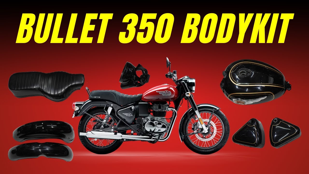 Bullet Standard 350 Body Kit 🤩🔥 Custom Body Kit 😍 #royalenfield # ...