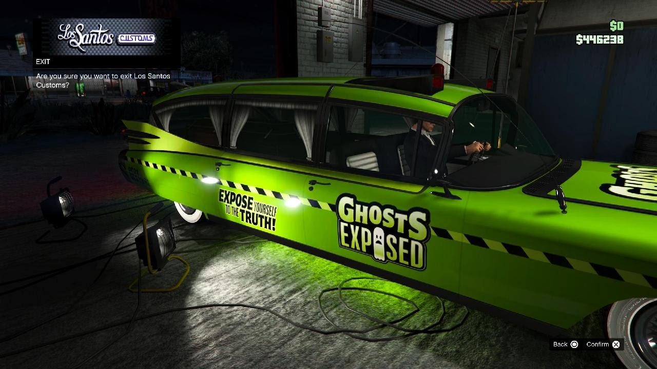 Grand Theft Auto V Online: Johnny Ghost & Ghost Exposed Livery for The ...