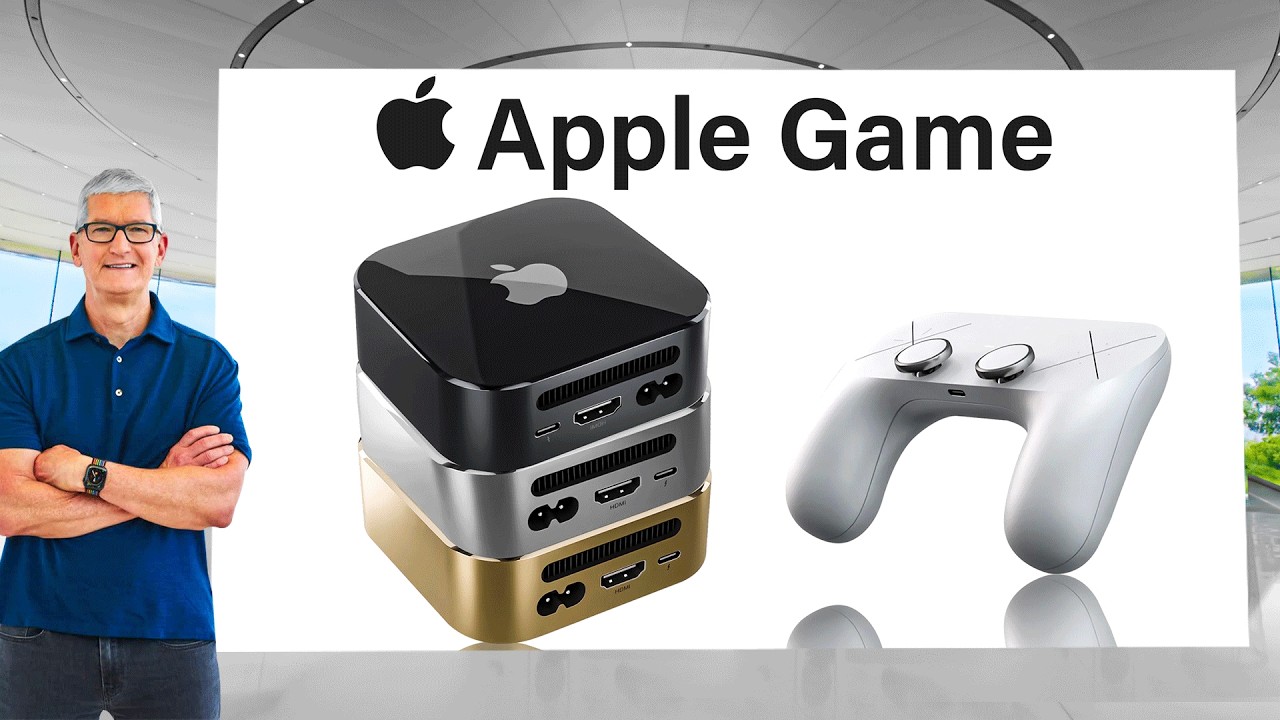 Apple GAMES CONSOLE - HOLY MOLY they are FINALLY DOING IT!! - YouTube