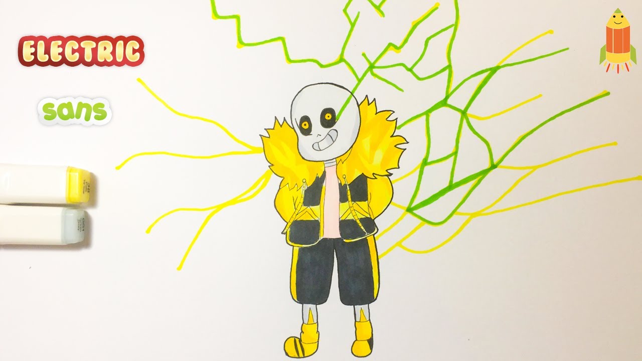 Redraw Electric Sans From Heror Art With New Style Of Huy Art Drawing ...